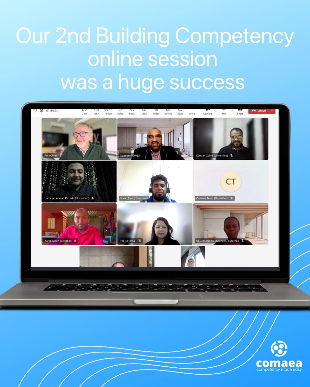 2nd Online Building Competency Session Success | Comaea